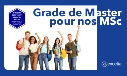 Les MSc d'Excelia obtiennent le visa et le grade de Master | Excelia